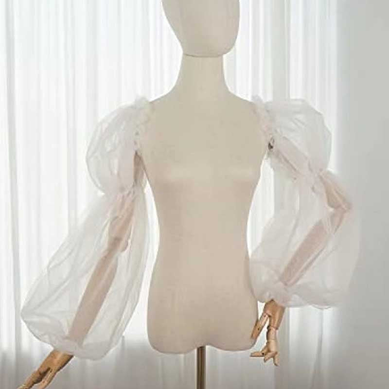 Detachable Off-The-Shoulder Sleeves for Wedding Dress – SD Dresscode ...