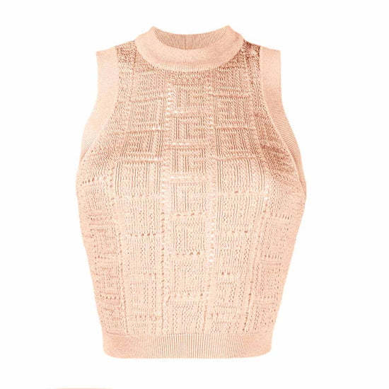 Women's Kniited Crop Top Sleeveless Cropped Sweater Vest – SD Dresscode ...