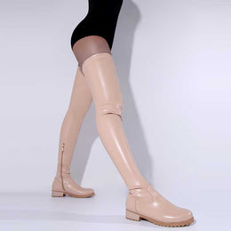 Womens Up Top Thigh High Boots - Stylish Red for Every Occasion – SD ...