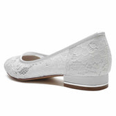 Lace Wedding Shoes comfortable event flat shoes – SD Dresscode ...