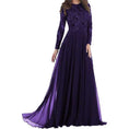 Prom Gowns Formal Event Dresses with Sleeves – SD Dresscode & Fashiontrends