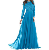 Prom Gowns Formal Event Dresses with Sleeves – SD Dresscode & Fashiontrends