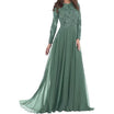 Prom Gowns Formal Event Dresses with Sleeves – SD Dresscode & Fashiontrends
