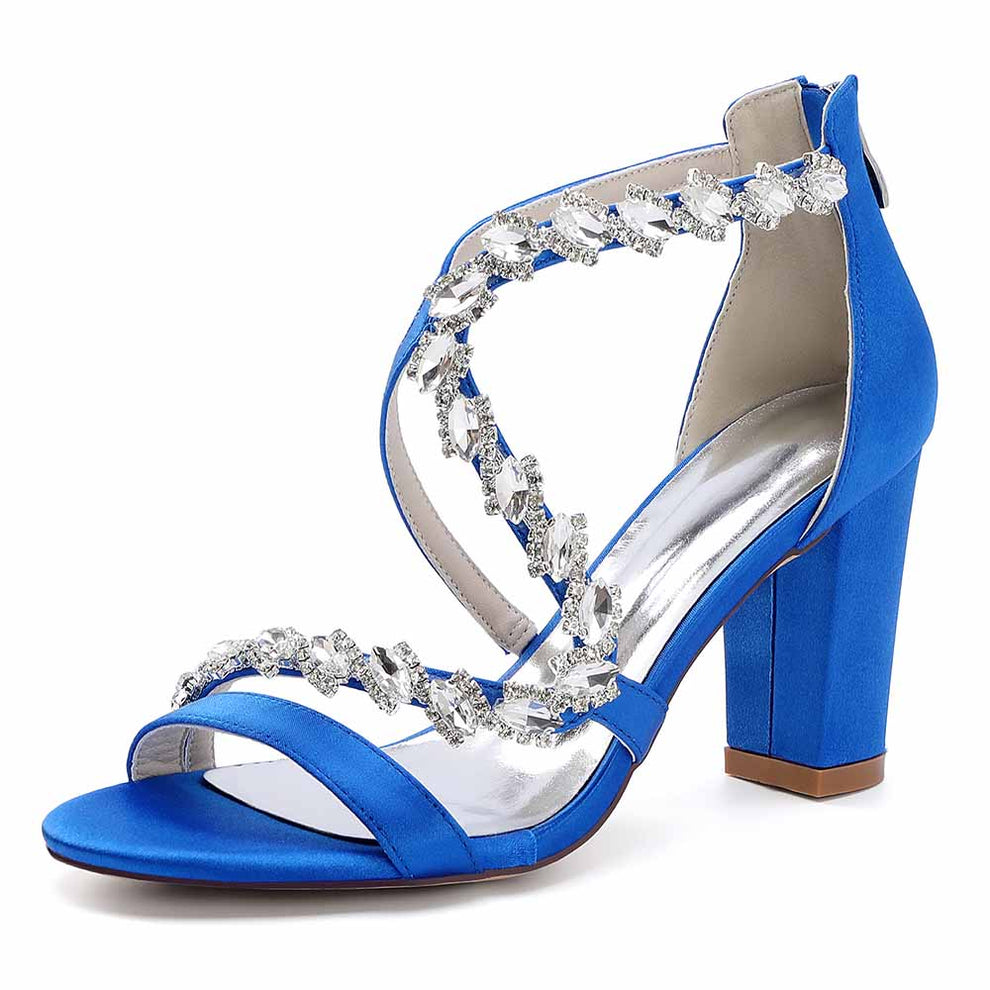 Elegant Crystal Beaded Heels for Formal Events | sd-hk.com – SD ...