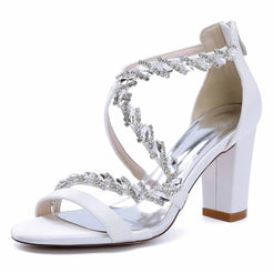 Elegant Crystal Beaded Heels for Formal Events | sd-hk.com – SD ...