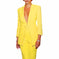 Women Rose Pink Blazer + Flare Trousers Suit Two Piece Pantsuits – SD ...