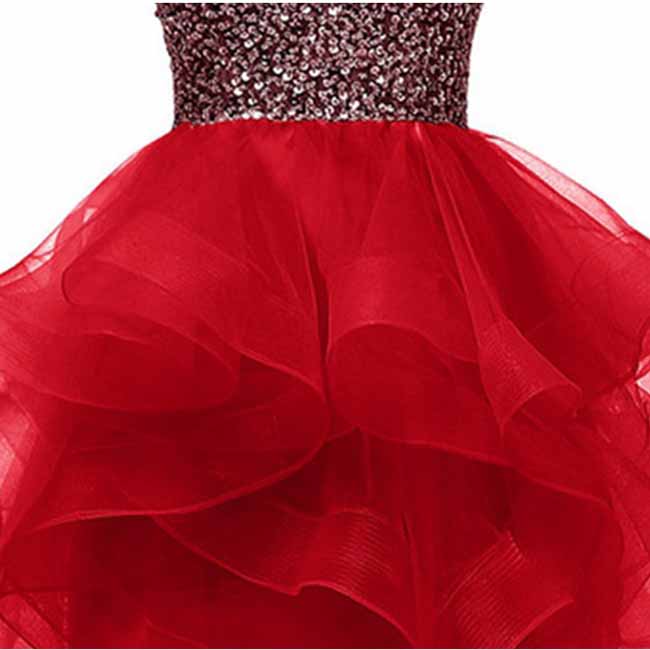 Women's Tulle Gala Prom Dress Short Homecoming Cocktail Gowns – SD ...